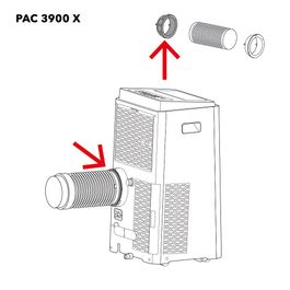PAC 3900 X Connection hose / device | TROTEC