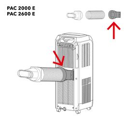 PAC 2000 E Connection hose / device | TROTEC