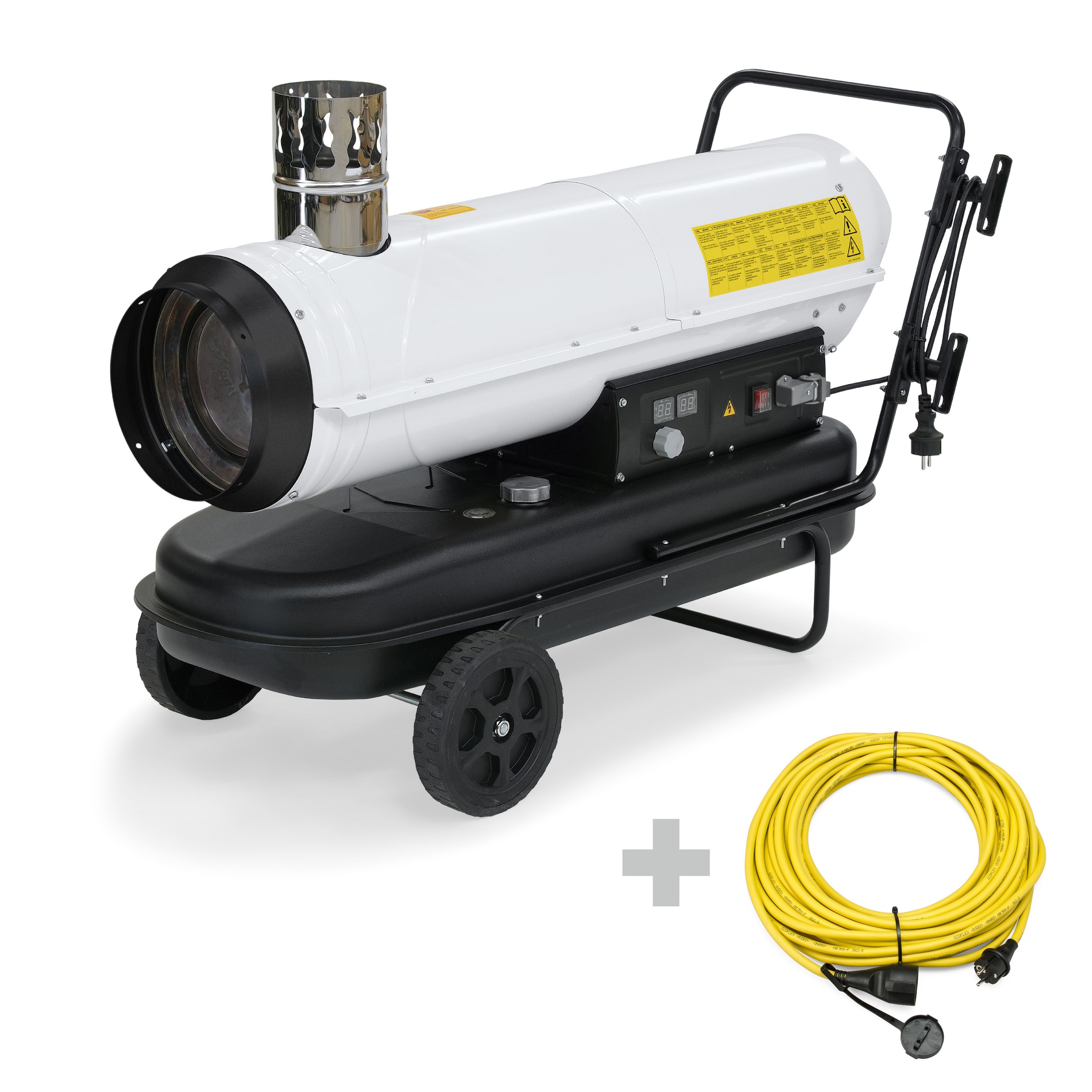 Générateur d'air chaud électrique GeoTech EH 2200 T avec ventilateur ...